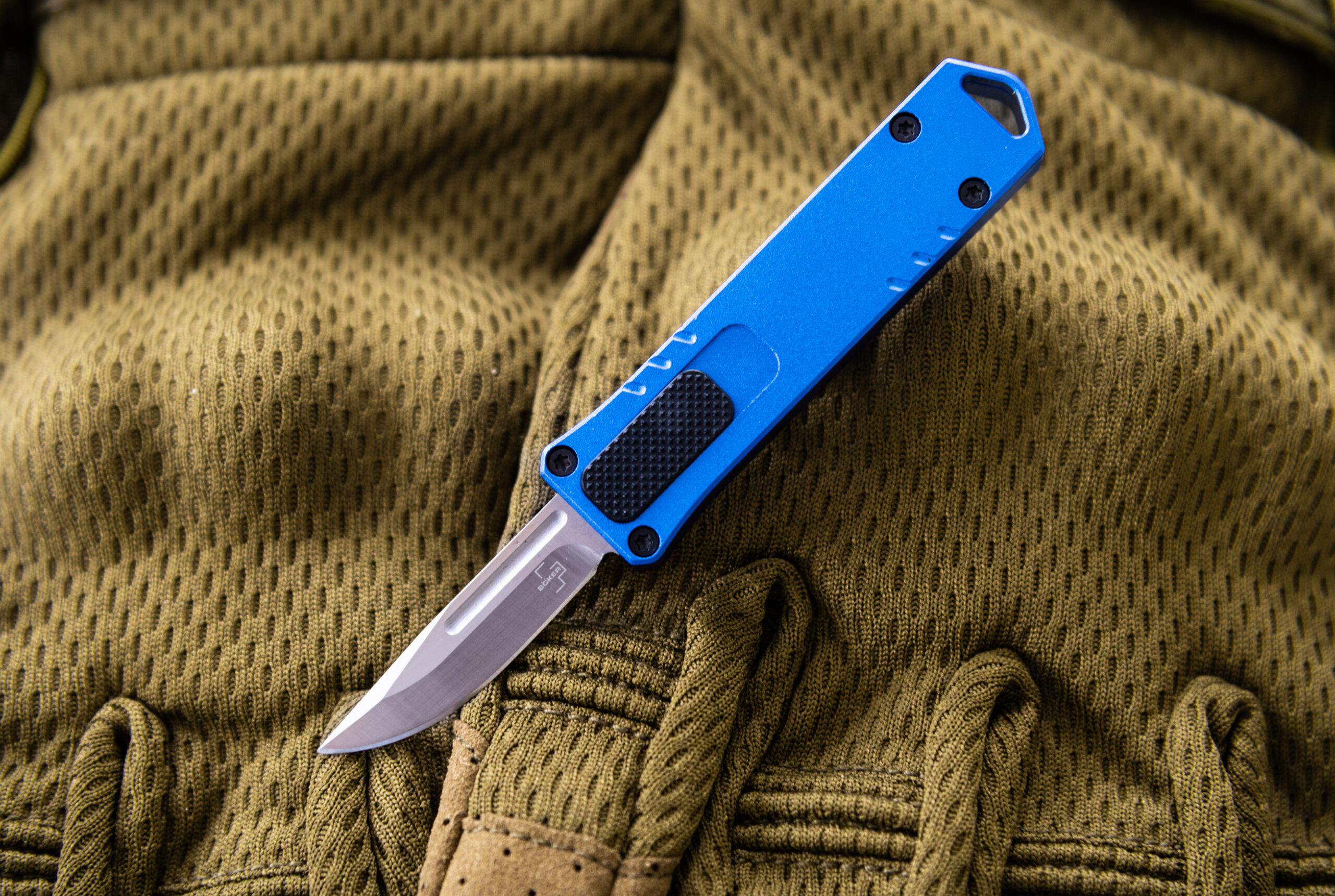 אולר- Böker- USB OTF Blue - אקסטרים גיר - Extreme Gear